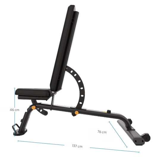 Vitality フラットインクラインデクラインベンチ VBR6117 - LOTUSWORKS